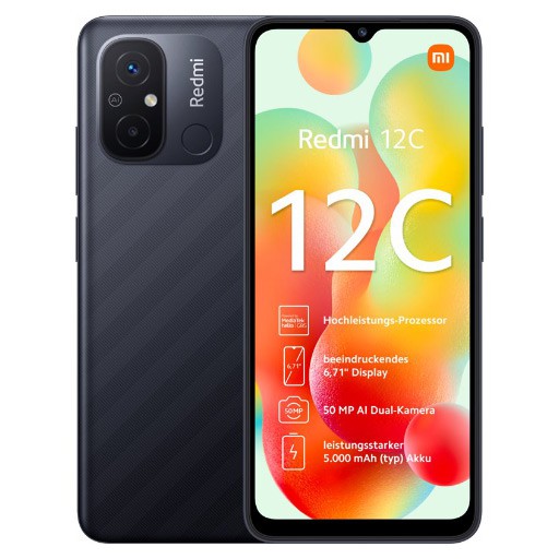 شاومي ريدمي 12 سي - 128 جيجابايت Xiaomi Redmi 12C - 128GB/6GB | مسواگ