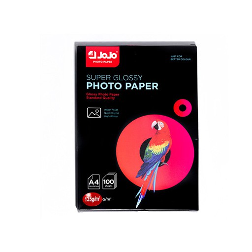 ورق طباعة صور لماع Jojo Super Glossy Photo Paper - مسواگ