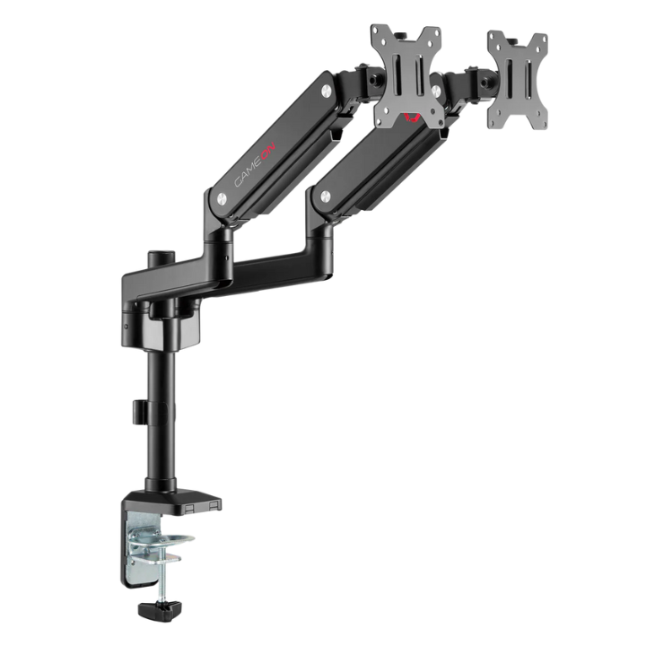 ستاند شاشة كيمنك مزدوج GAMEON GO-2045 Pole-Mounted Spring-Assisted Dual ...