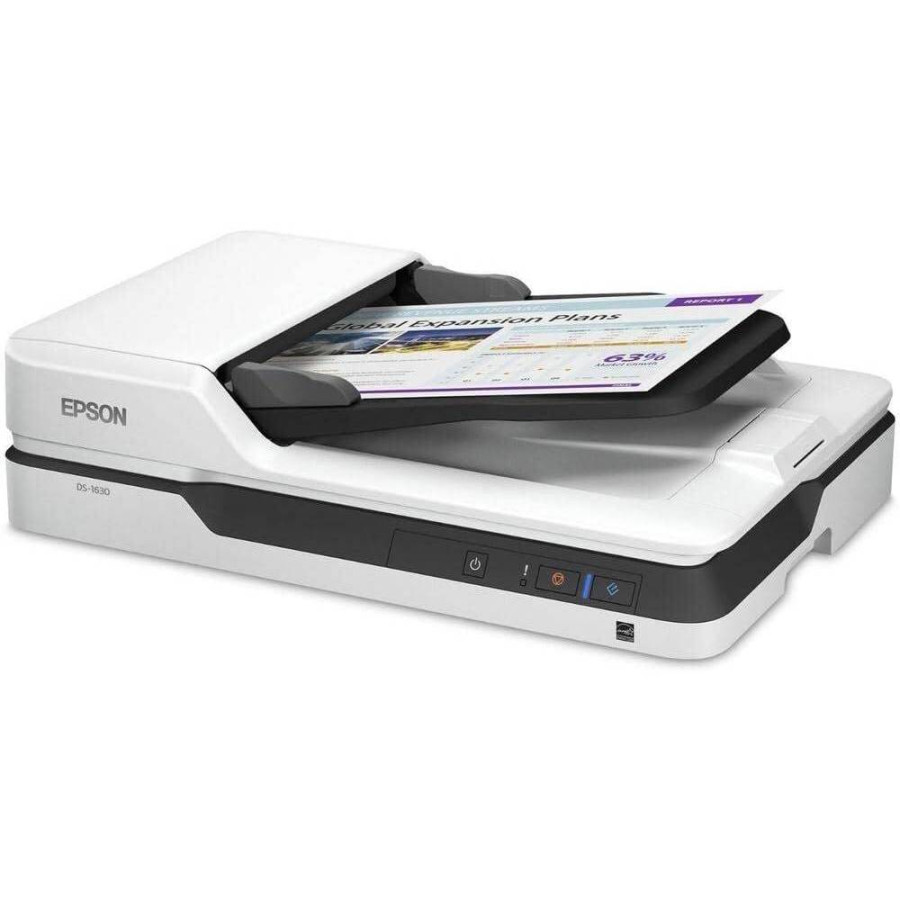 إبسون DS-1630 ماسح ضوئي للمستندات بسرعة 25 صفحة/دقيقة مع برامج تشغيل ...