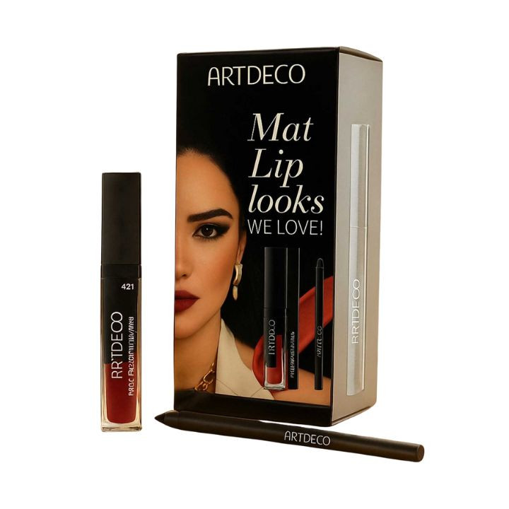 سيت احمر شفاه وكحل عيون Lipstick & Kohl Eye Liner set | مسواگ