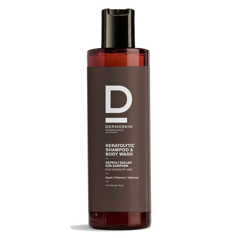 ديرمو سكن شامبو للشعر و الجسم - 200 مل dermo skin Keratolytic Hair and ...