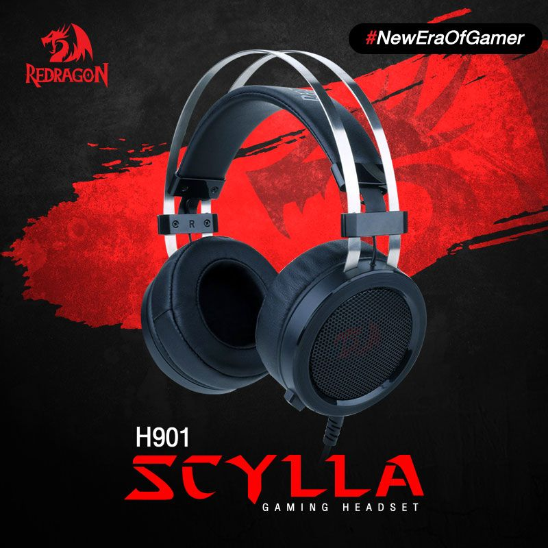 سماعة الألعاب ريدراغون H901 سكيلا Redragon H901 SCYLLA Gaming Headset ...