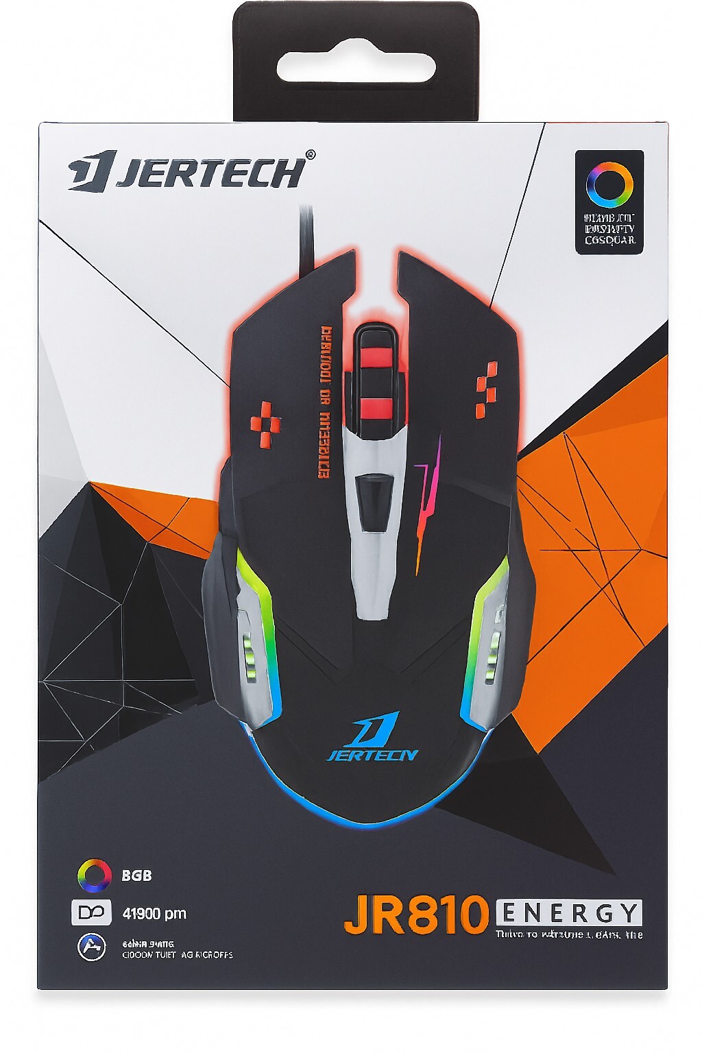 ماوس الألعاب الاحترافي Jertech JR810 ENERGY Gaming Mouse Jertech JR810 ...