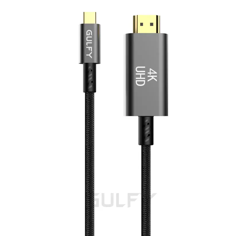 كيبل كولفي تايب سي تو اتش دي ام اي Gulfy Cable Type-C TO HDMI 1.8M | مسواگ