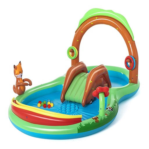 Jungle Play Center Pool مسبح بشكل غابة مع ملحق تزحلق - مسواگ