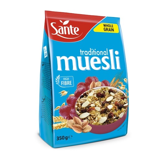 High Fiber Whole Grain Traditional Muesli رقائق الحبوب التقليدية - Miswag