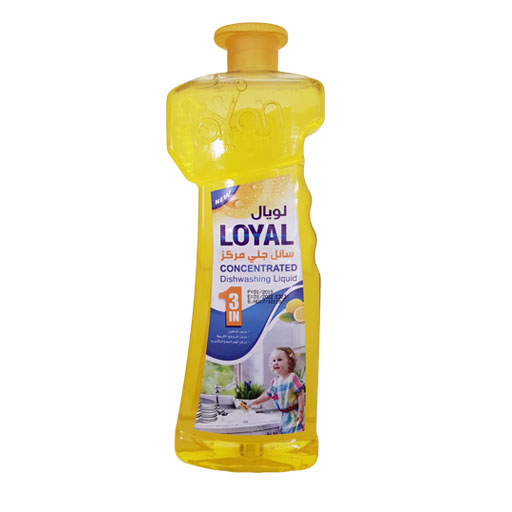 Loyal Lemon Concentrated Dishwashing Liquid سائل جلي مركز - مسواگ