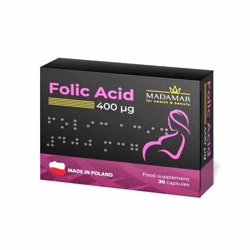 Madamar Follic Acid Food Supplement مكمل غذائي حمض الفوليك - مسواگ