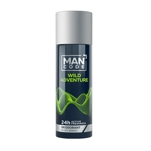 Mancode Wild Adventure Men's Deodorant Body Spray بخاخ معطر جسم للرجال - مسواگ
