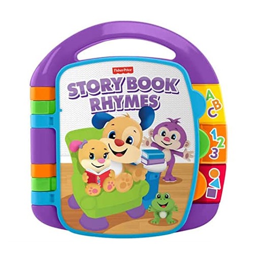 Fisher Price Laugh and Learn Storybook Rhymes Book كتاب قصص تعليمي ...