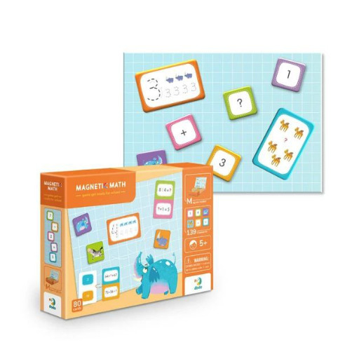 Dodo Magnetic Math لعبة مجموعة تعلم الحساب المغناطيسية | مسواگ