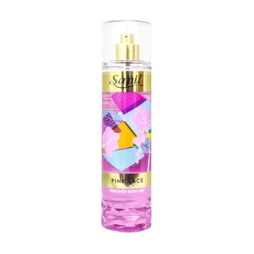 Sapil Pink Lace Perfumed Women's Body Mist مست جسم للنساء - مسواگ