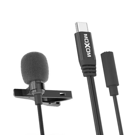 Moxom MX-AX36 Nick Mike TYPE-C Neck Microphone ميكروفون موكسوم سلكي ...