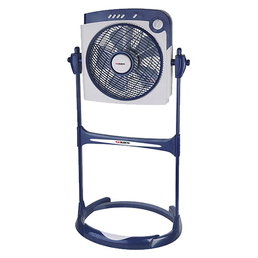 Elekta 12 Inch Box Fan with Stand with Rotation مروحة عمودية دوّارة | مسواگ