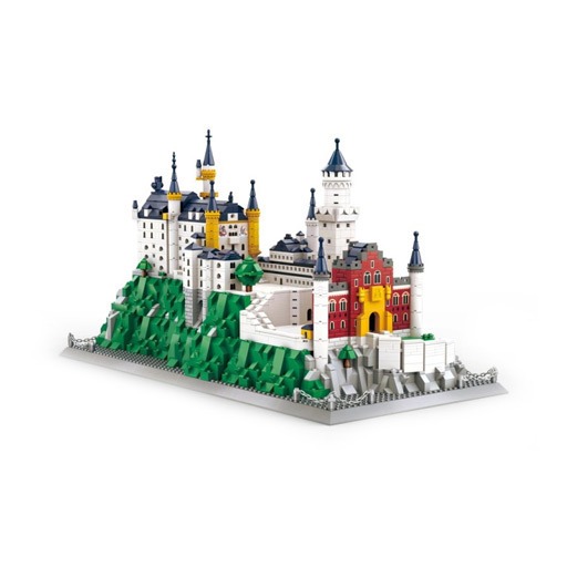 Neuschwanstein Castle Building Blocks 1969 Pcs Set مكعبات بناء قلعة ...