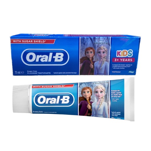 Oral-B Kids Toothpaste +3 With Sugar Shield - Cars معجون اسننان للأطفال ...