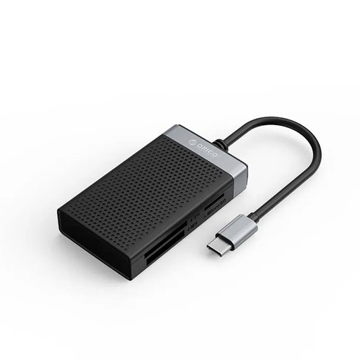 Orico 4 In 1 USB-C Multi Card Reader تحويلة USB-C الى TF(Micro SD)/SD ...