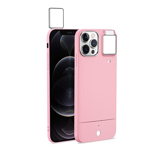 LED Ring Flash Selfie Light Phone Case For iPhone 12 / 12 Pro / 12 Pro ...