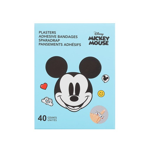 Mickey Mouse Collection Adhesive Bandages (Plasters) Pack لصقات جروح ...