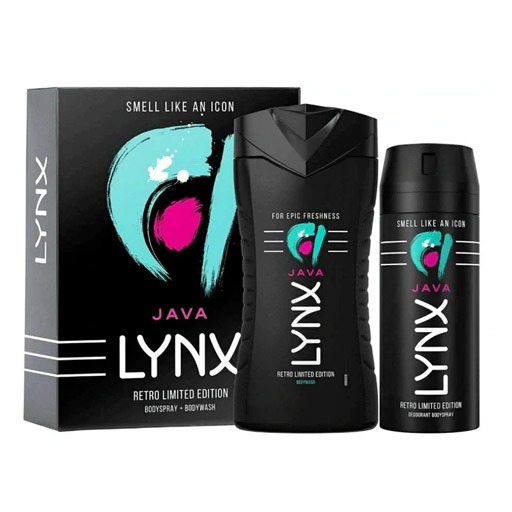 Lynx Java Retro Limited Edition Duo Men's Gift Set سيت العناية بالجسم ...