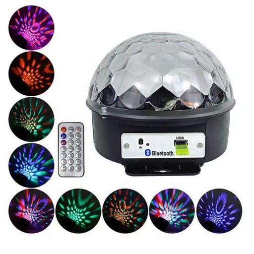 نشرة ضوئية بشكل كرة كرستال LED Crystal Magic Ball Light | مسواگ