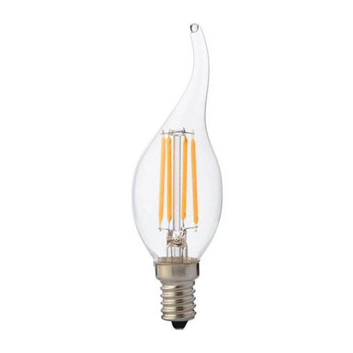 Filament Flame-6 LED Lamp 6W 2700K مصباح ليد ابيض دافئ 2700K - مسواگ