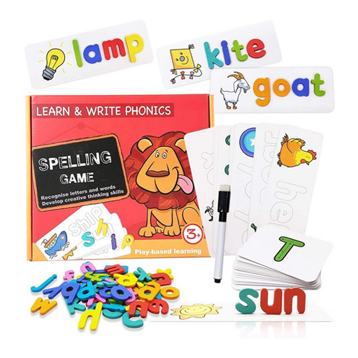 Spelling Game Set سيت تعليم تهجئة اللغة الأنكليزية - مسواگ